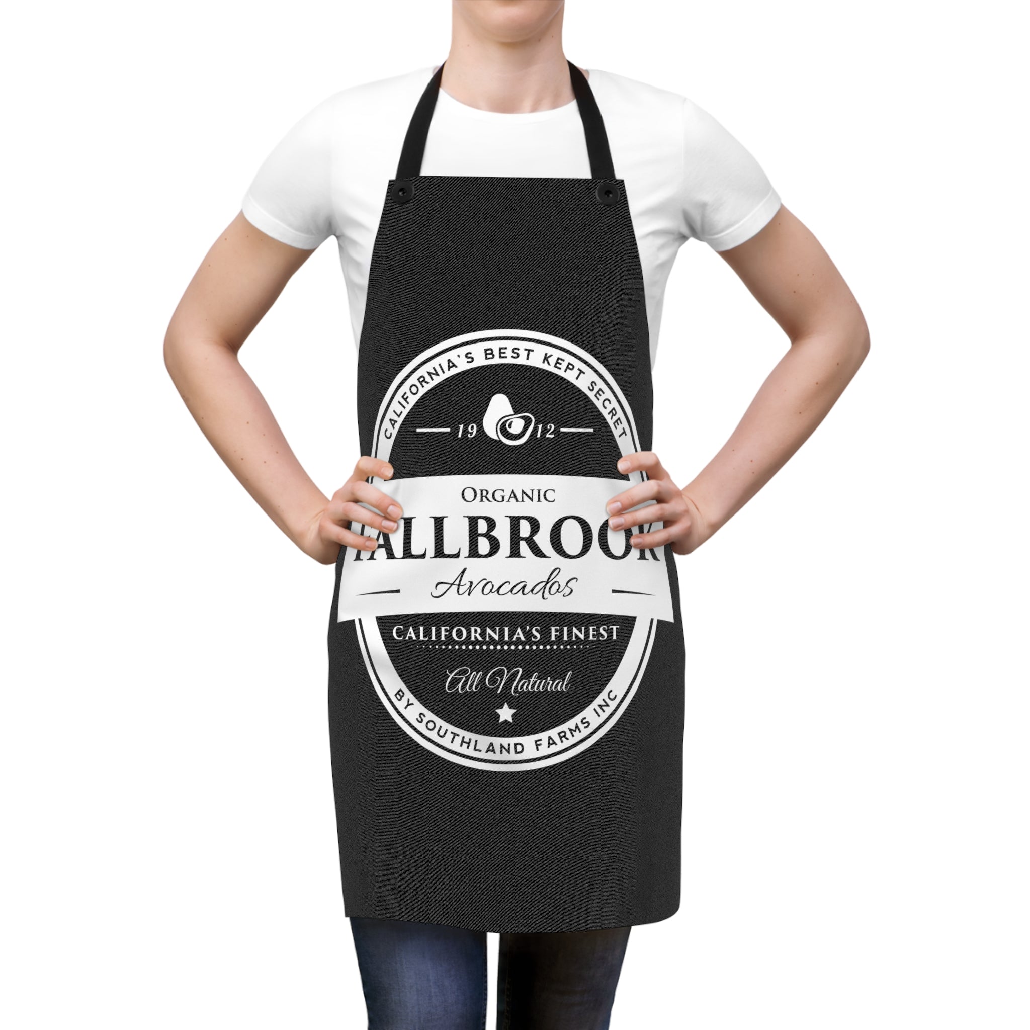 Fallbrook Logo Apron – FALLBROOK Avocados